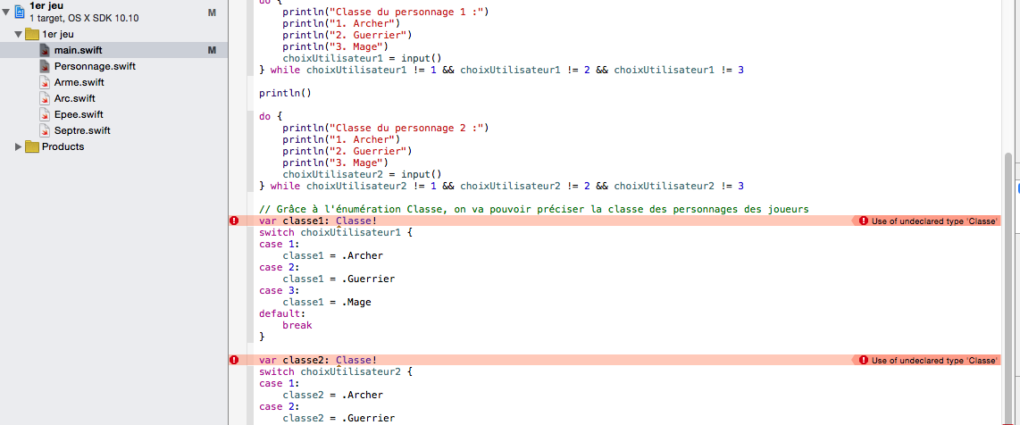 [COURS] Apprendre a programmer en Swift par Arnaud P. - page 1 - OpenClassrooms